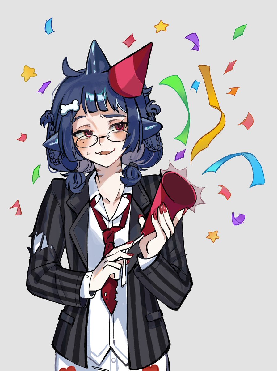 「birthday & partner anniversary in the sa」|🦴🦈 mako sameshima !のイラスト