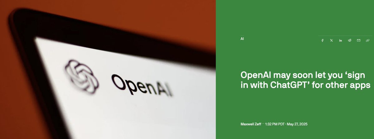 OpenAI Previews 'Sign in with ChatGPT' for Third-Party Apps, 600 Million Users, No Launch Date ...