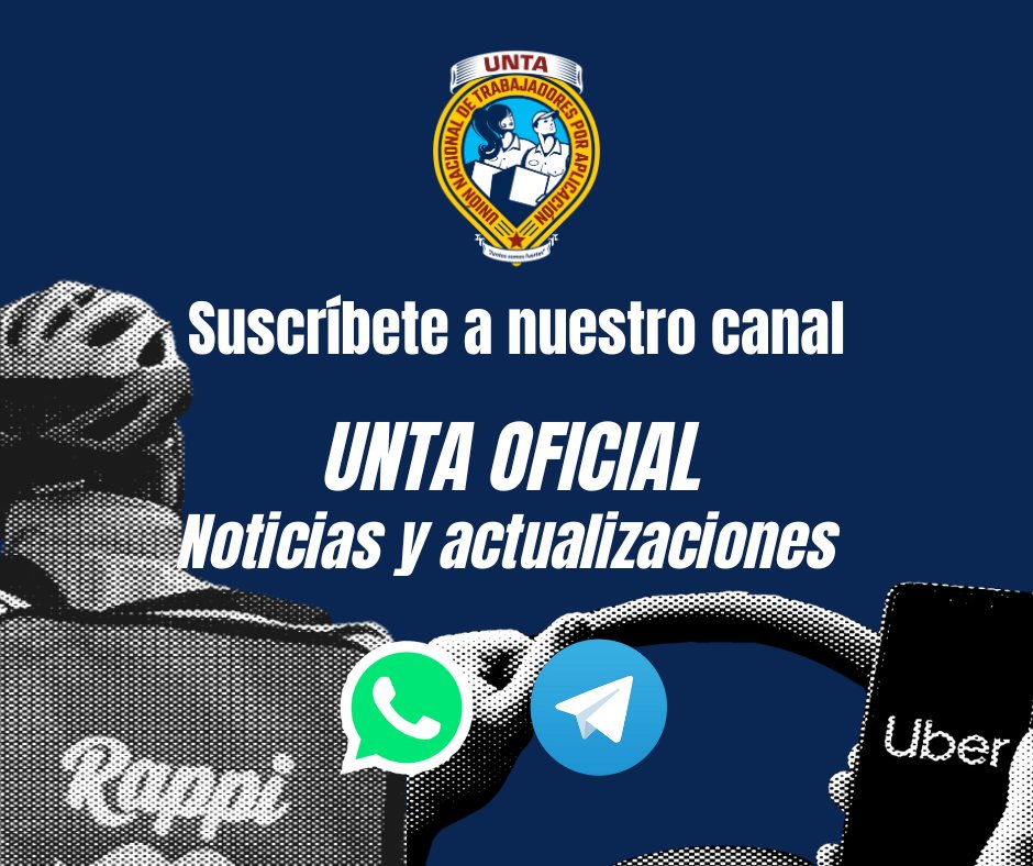 UNTA Unión Nacional de Trabajadores por Aplicación (@UNTA_Mexico ...