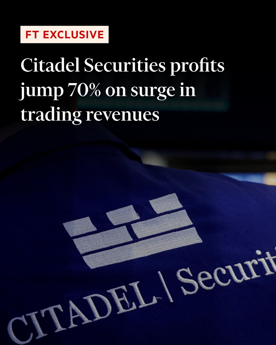Ken Griffin's Citadel Securities Profits Surge 70% to $1.7 Billion in ...