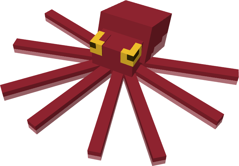 Squid Minecraft Face