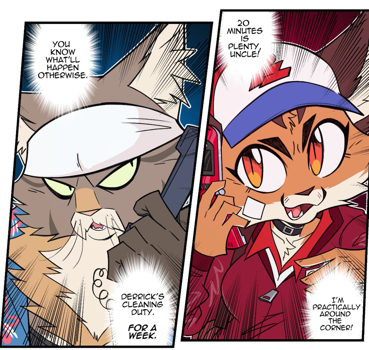 「Its time!! New Roaring Spirits update!!! 🔥 Jackie gets lost」Andy Ayalaの漫画