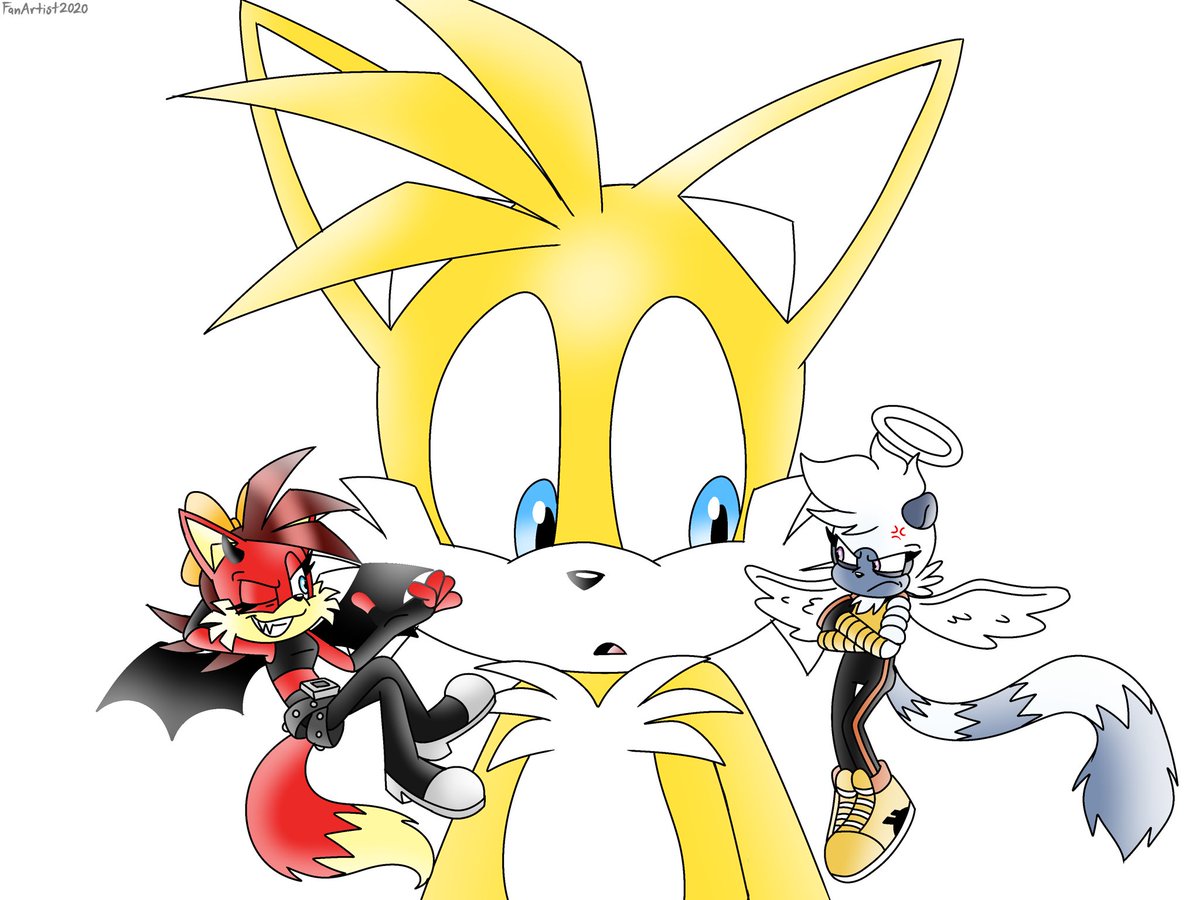 Sonic Tails Deviantart Sonic And Tails Dressed Up As Cuphead And