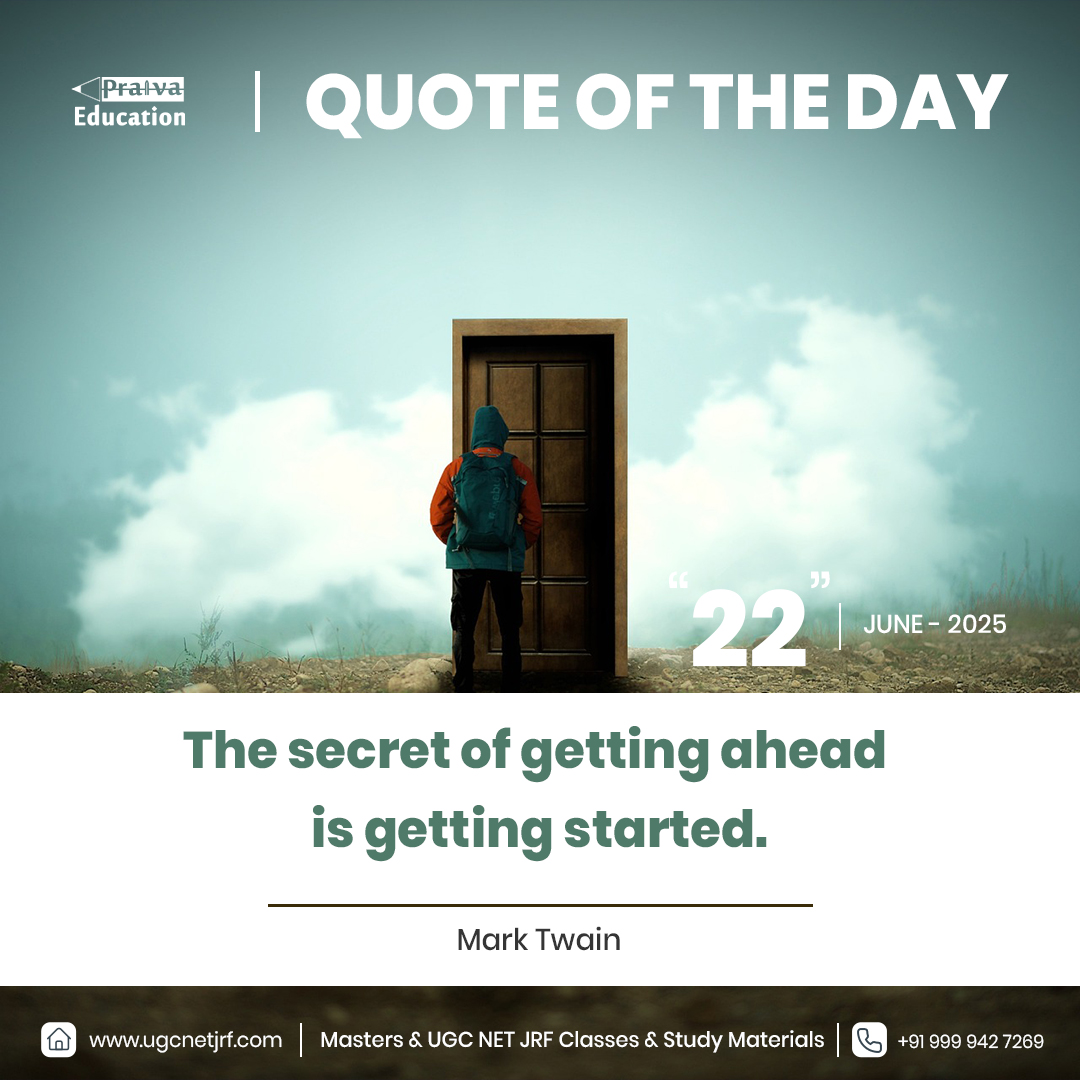 Mast Attitude Quotes UGC NET JRF Coaching On X: "Quote Of The Day