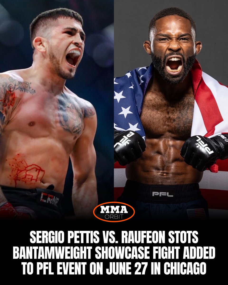 Sergio Pettis Makes PFL Debut vs. Raufeon Stots June 27 at 2025 World ...
