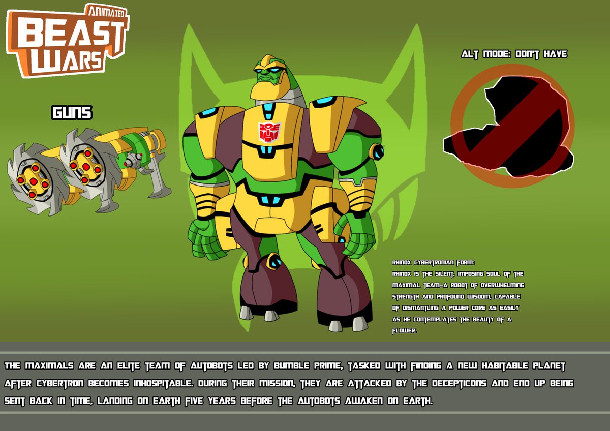 Transformers Animated Rhinox New Images Of Masterpiece Rhinox Showing
