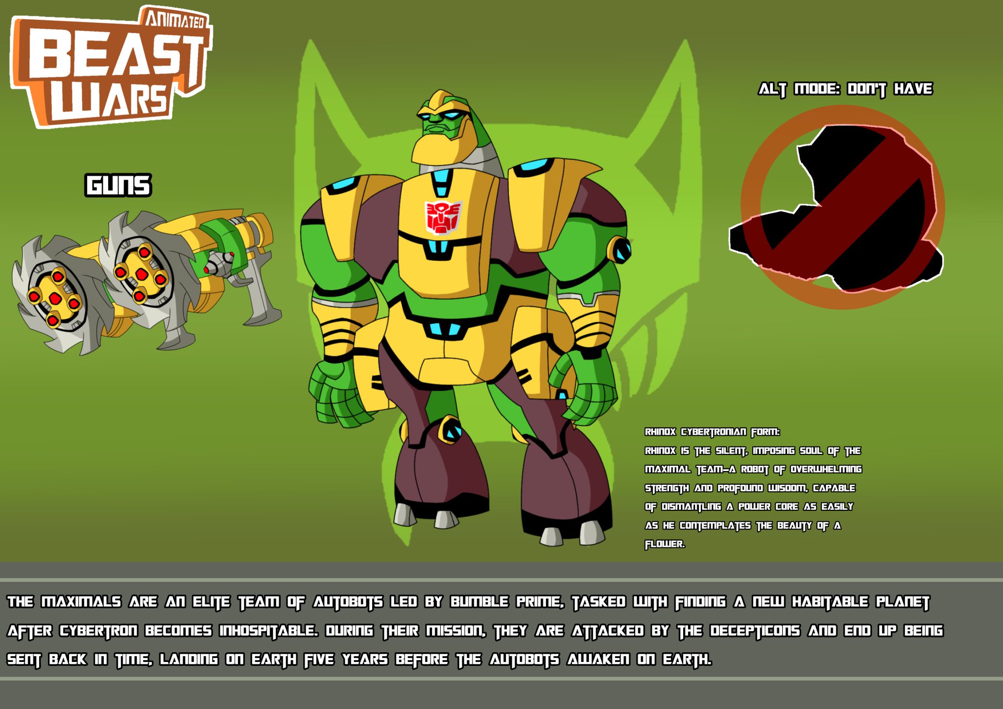 Transformers Animated Rhinox