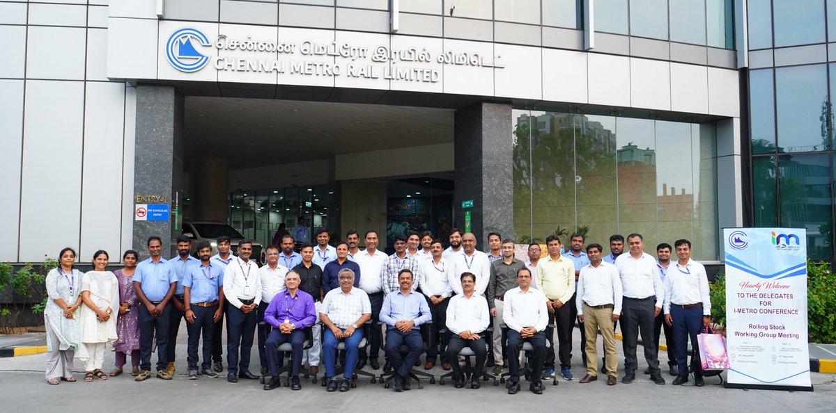 CMRL Hosts “I-Metro’s Rolling Stock Working Group 1st Meeting at Metro ...