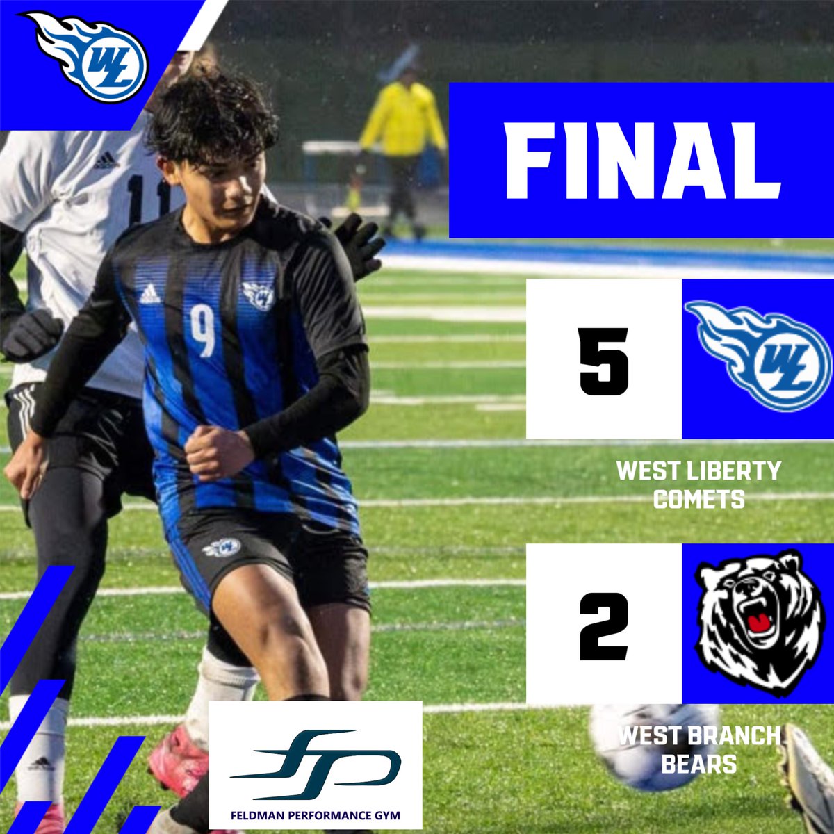 West Liberty Comet Logo