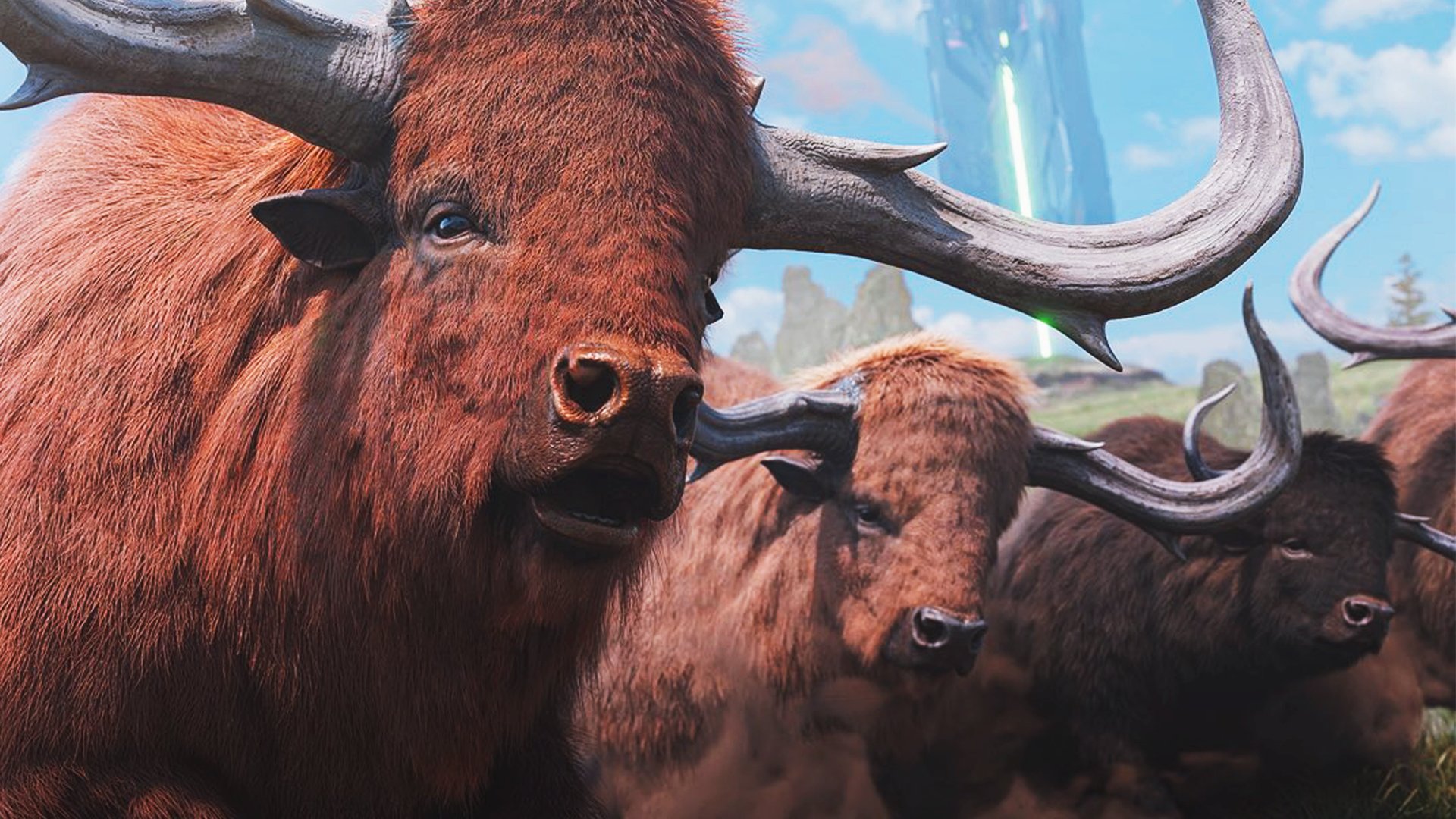 Giant Bison Ice Age