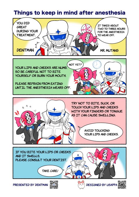 We present to all of you a poster wi.. | 口腔戦士デンタマン（DENTMAN） さんのマンガ | ツイ ...