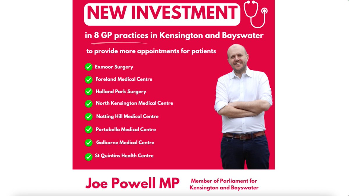 Joe Powell - MP for Kensington & Bayswater