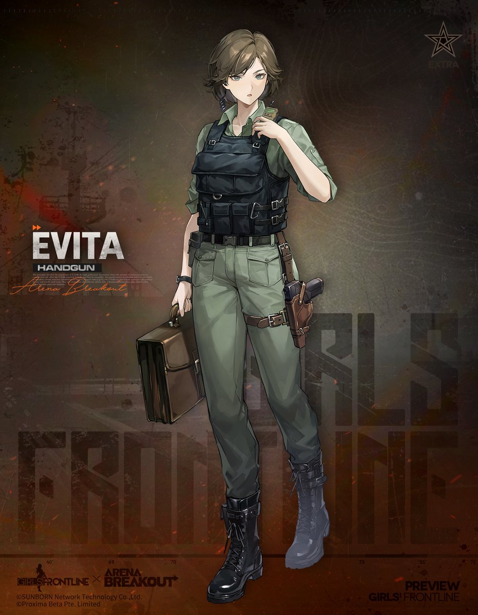 Dear Commander, The collaboration Handgun character Evita can be ...