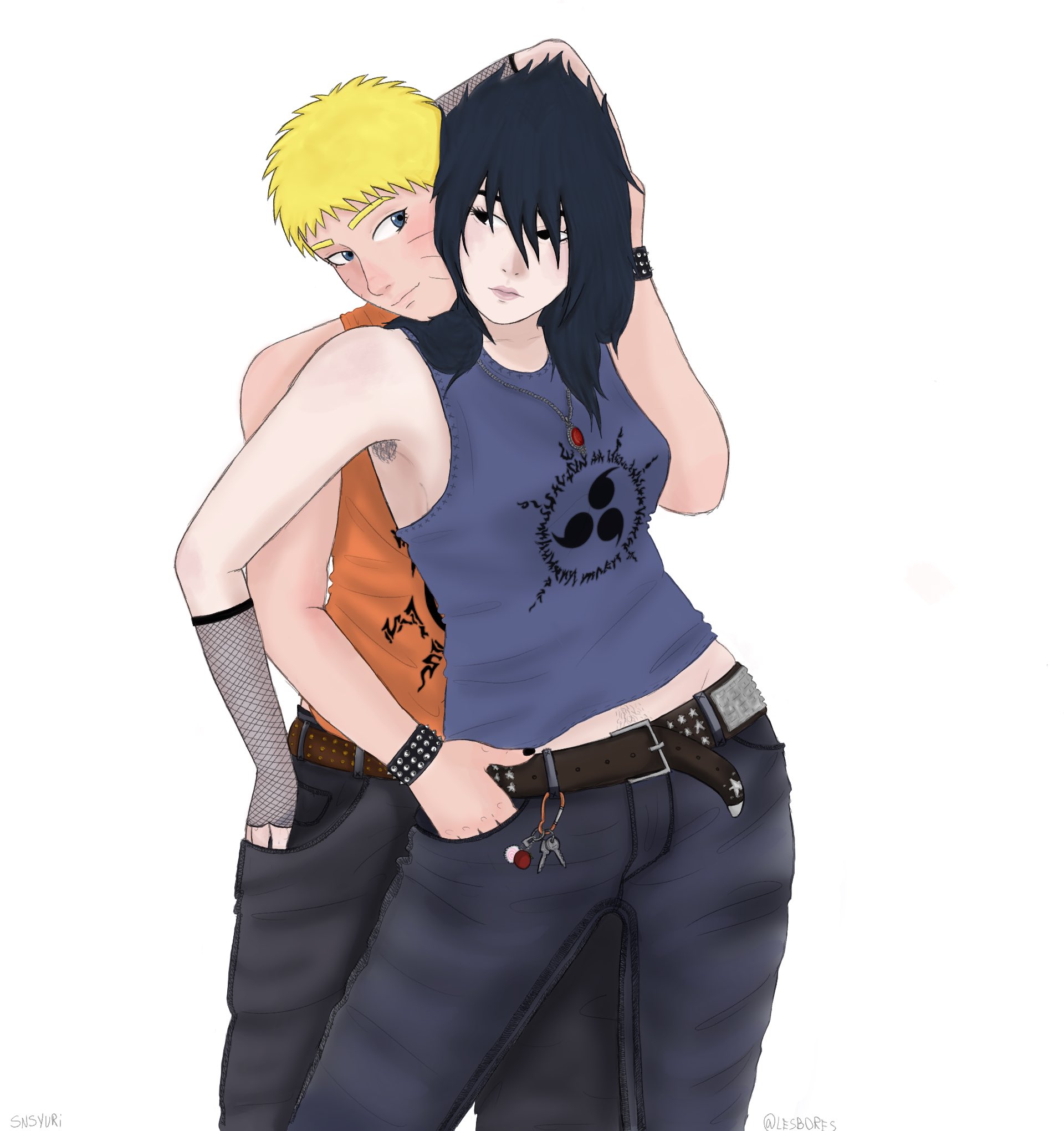 Naruto X Fem Sasuke Lemon