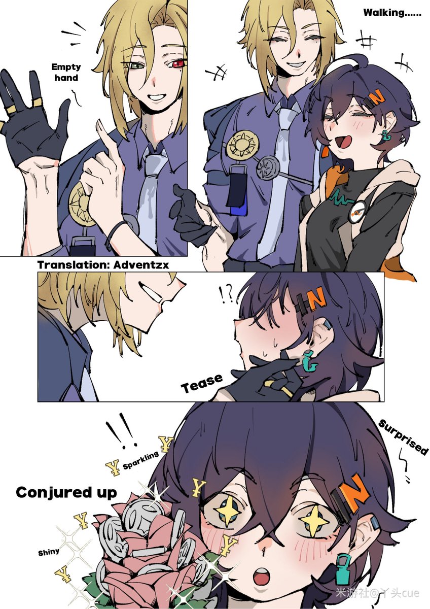 「Lycaon better step up his game, Hugo x Belle is strong (Pic」Adventzxの漫画