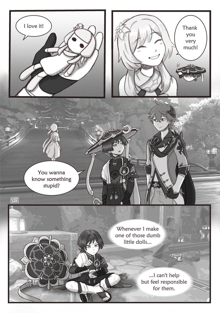 「The duality of scara's teapot dialogue and imaginarium theat」Eddie🦇の漫画