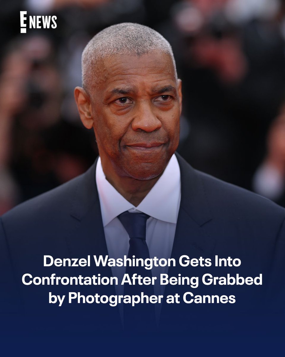 Denzel Washington Confronts Photographer at Cannes During 'Highest 2 ...