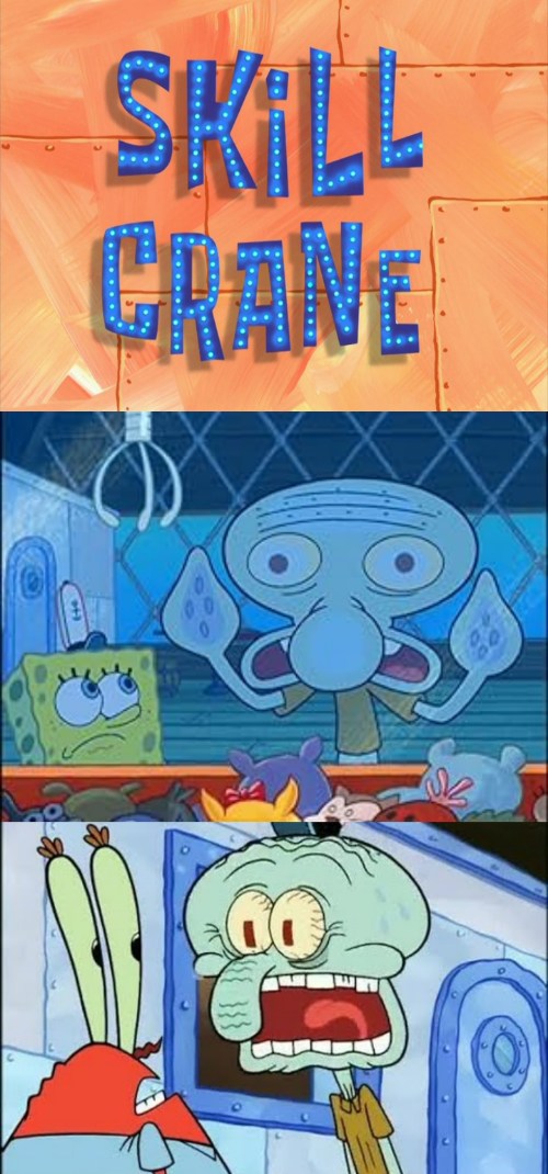 Spongebob Skill Crane