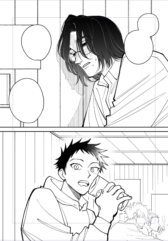 「乱丁のおしらせ | ありなか #pixiv https://t.co/xzuAcdgQEx 『川上くんの恋』のp50と」ありなかの漫画