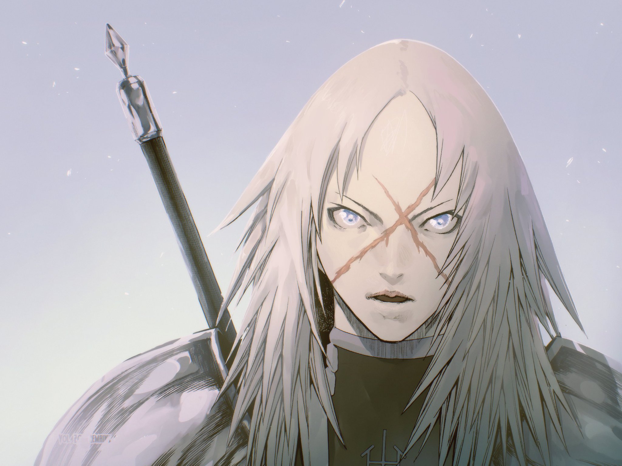 Fondo De Pantalla De Claymore Miria Phantom Finding The Invisible God