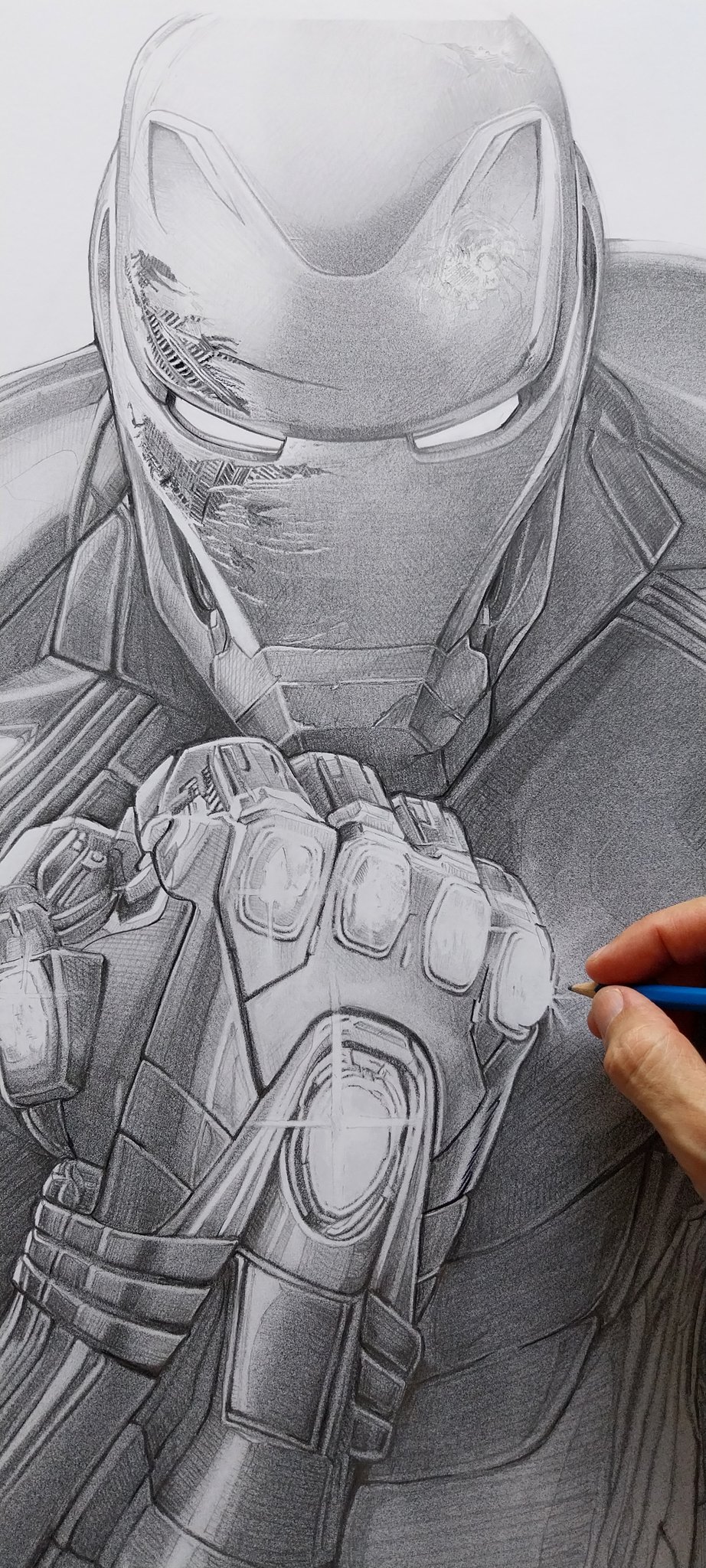 Marvel Pencil Sketches