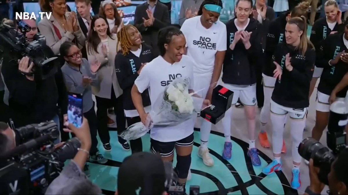 2024 WNBA Champion Kayla Thornton Returns to Barclays Center for Ring ...