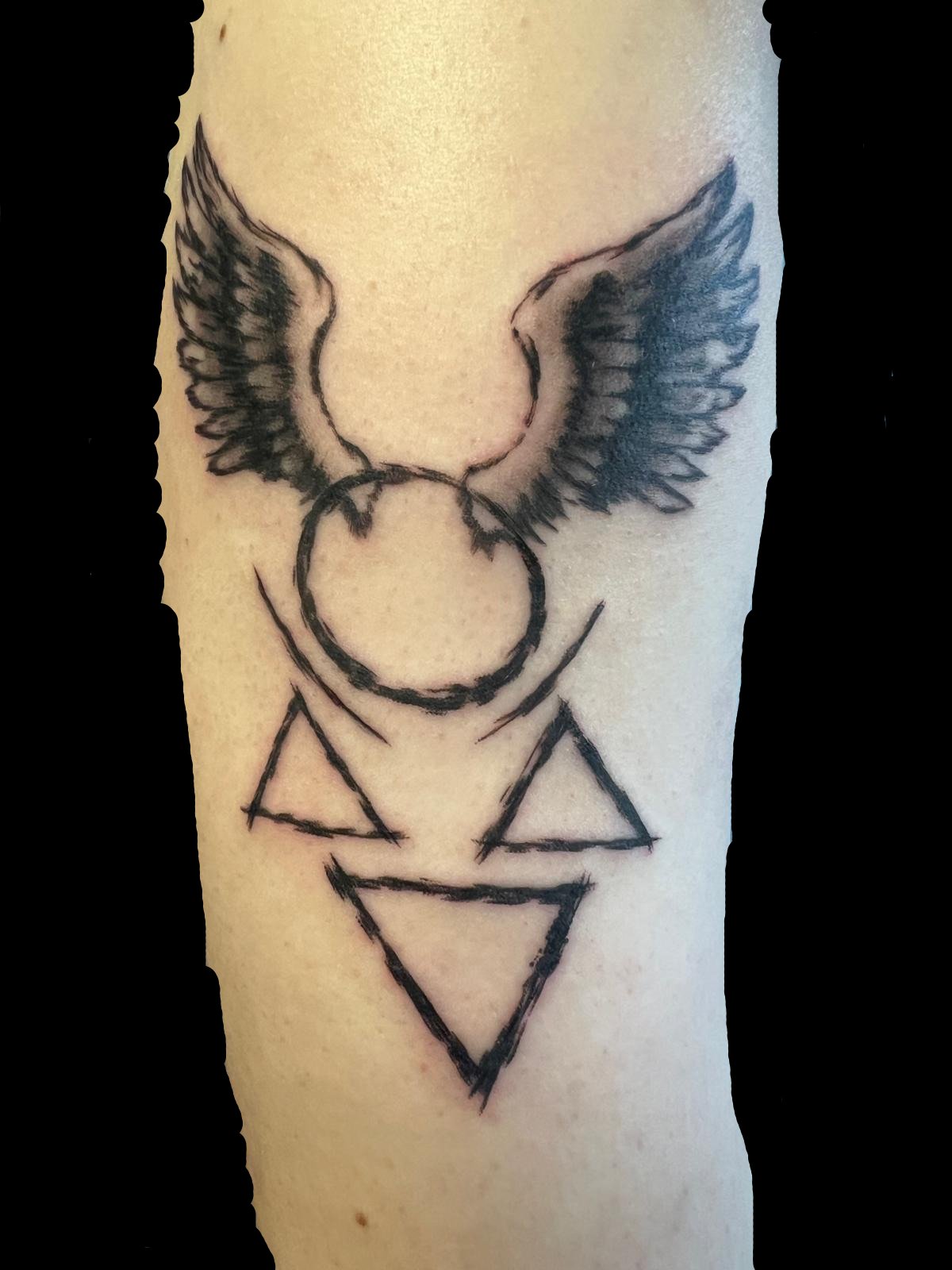 Delta symbol tattoo | Orangetattooshop.com