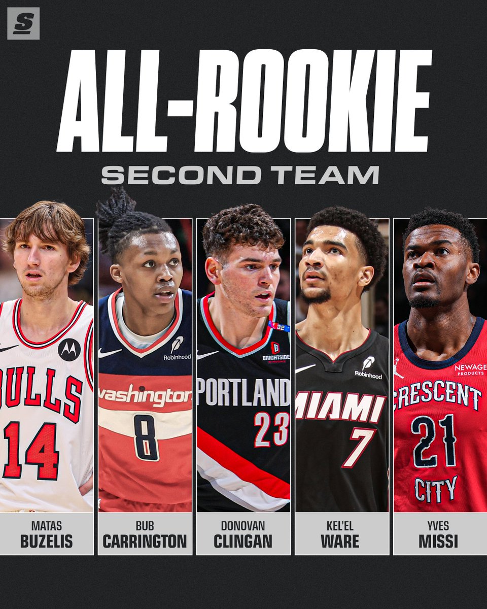 NBA 2024-25 All-Rookie Teams Revealed: Castle Named Rookie of Year ...