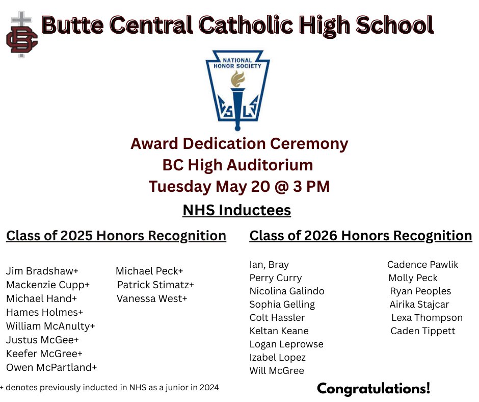 Butte Central Logo Butte Central Education Foundation