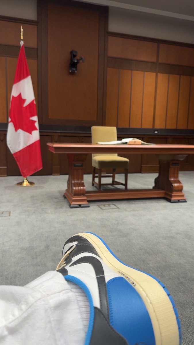 Canadian MPs Eric Melillo, Laila Goodridge, Michael Kram, Mel Arnold ...