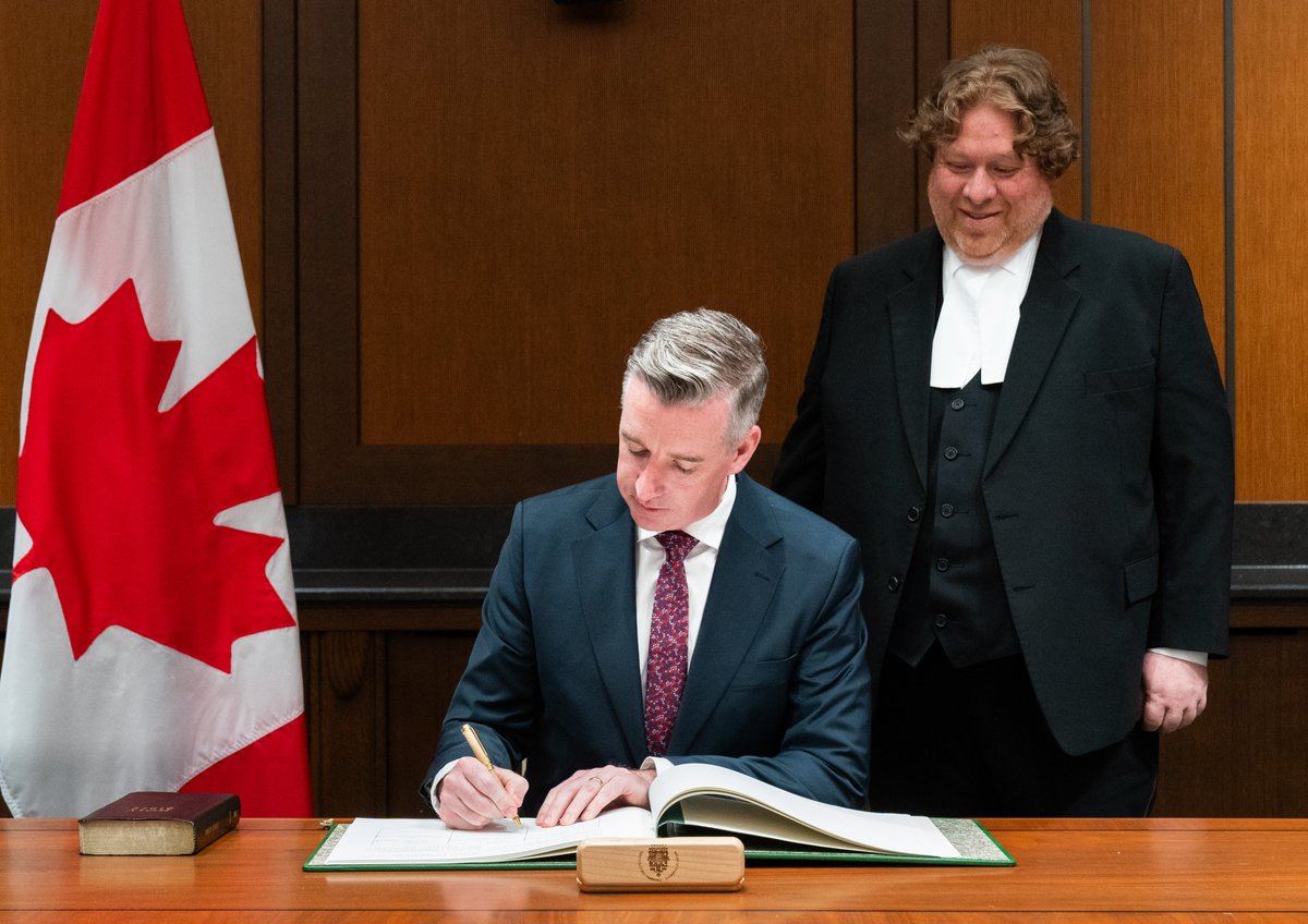 Canadian MPs Eric Melillo, Laila Goodridge, Michael Kram, Mel Arnold ...