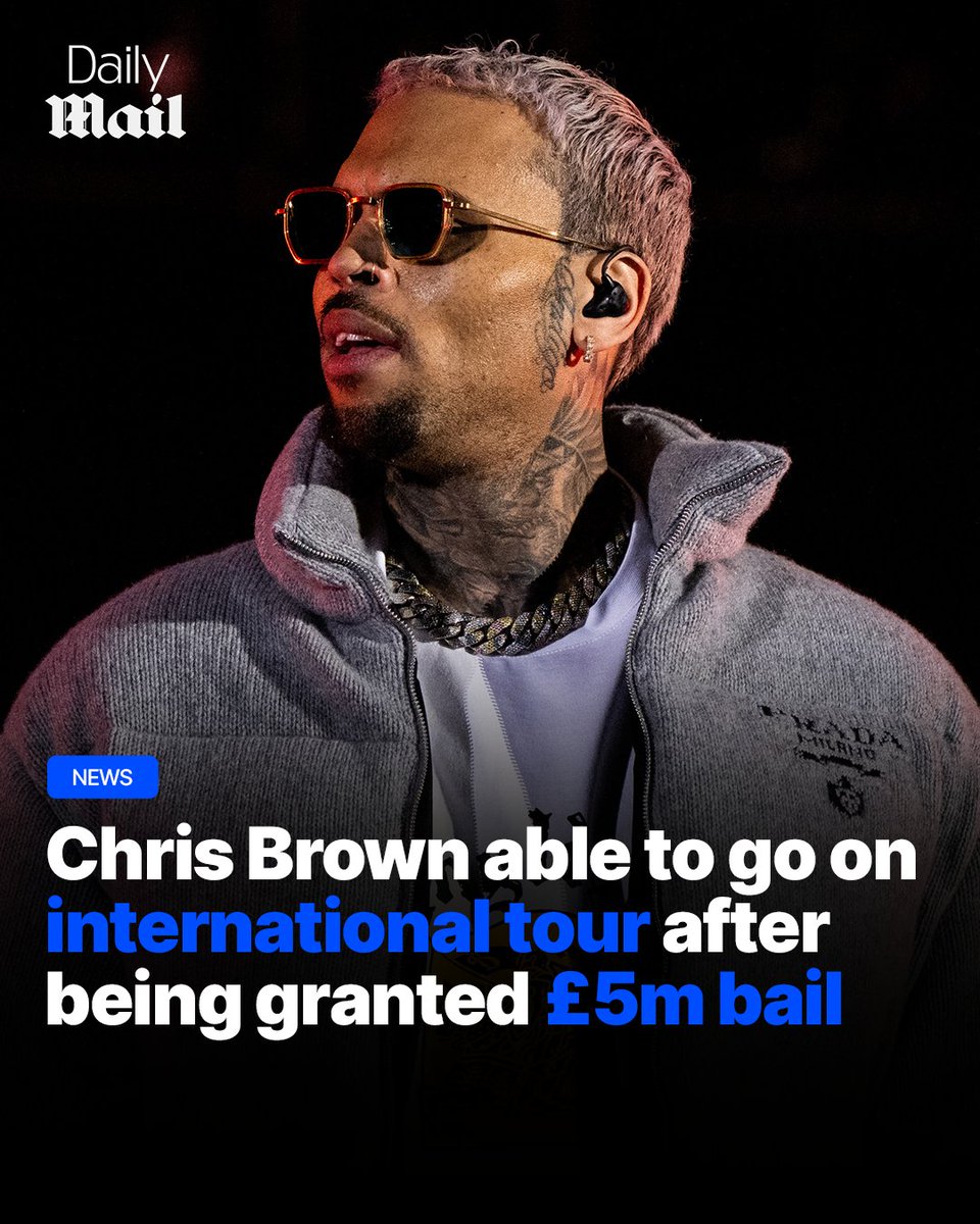 Chris Brown Freed on £5 Million Bail in London Assault Case, Allowed to ...