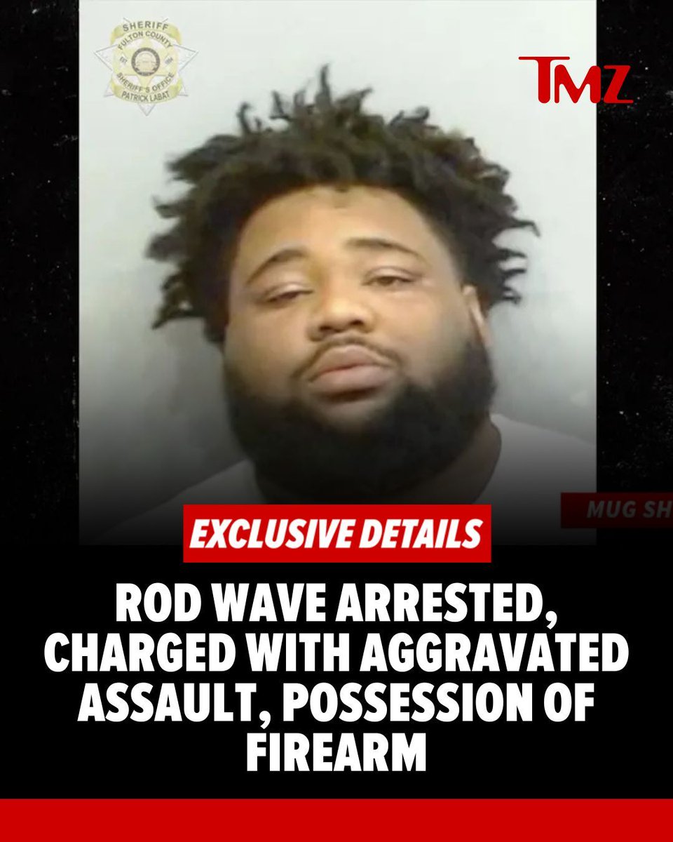 Rod Wave Arrested on 14 Charges in Georgia, Released on $50,000 Bond ...