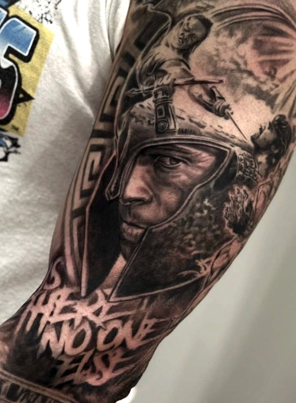 Achilles Vs Hector Tattoo