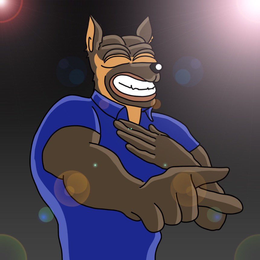 Ventende Hund Meme Manimal