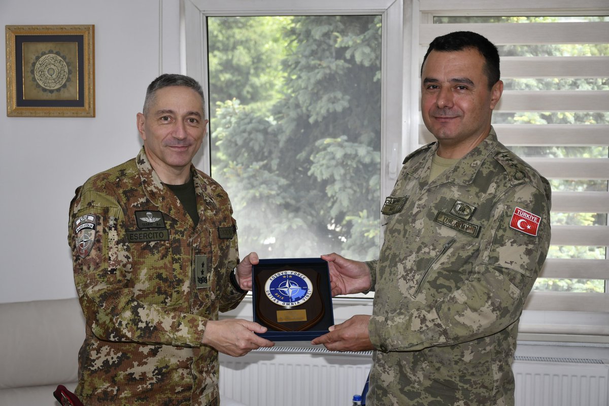 French Major General Christophe Hintzy Assumes Command of NATO Mission ...