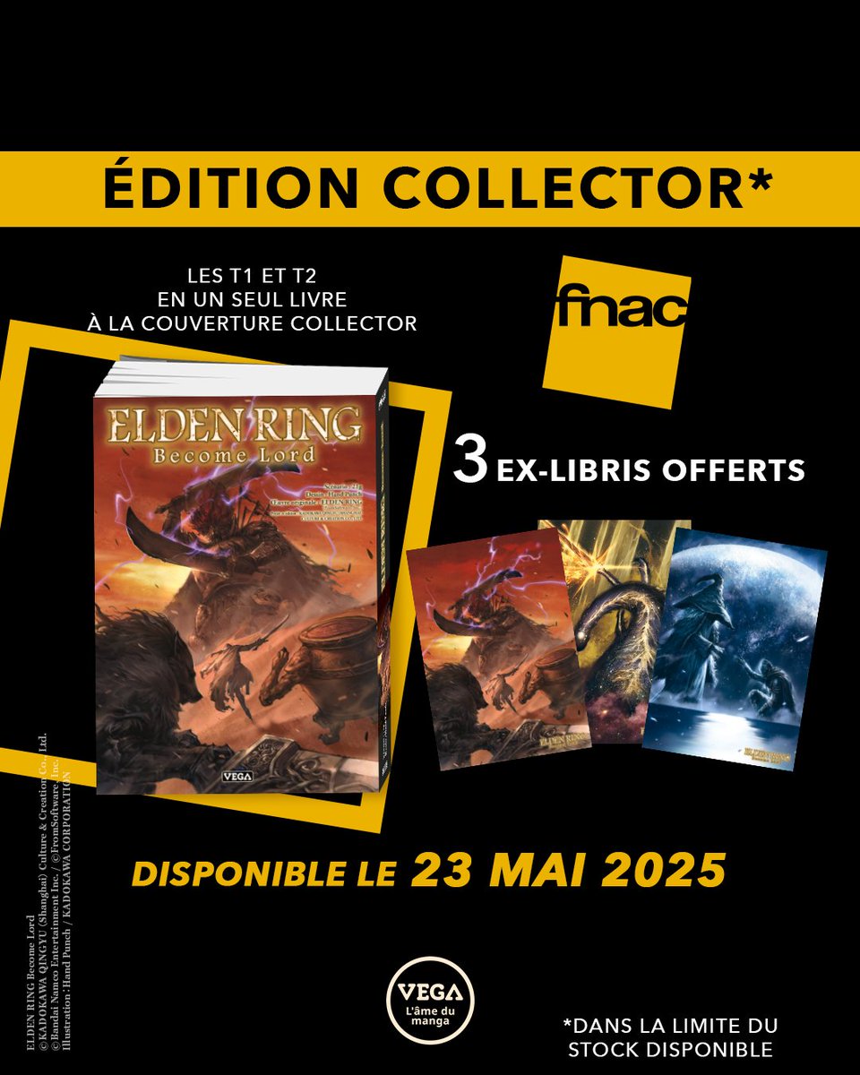 La duologie Elden Ring – Become Lord (VEGA) débarque en intégrale @Fnac ...