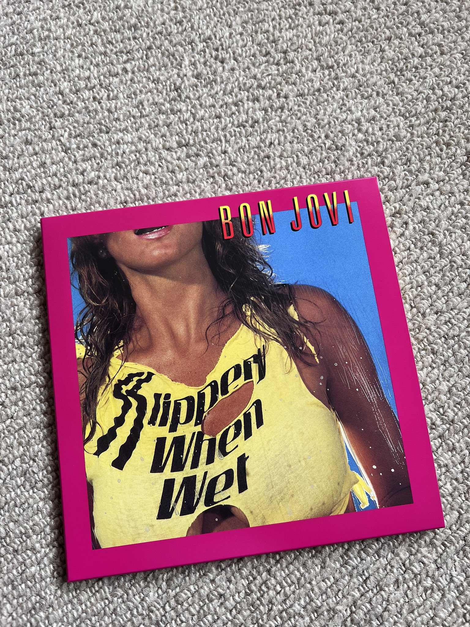 Bon Jovi Slippery When Wet Banned Cover