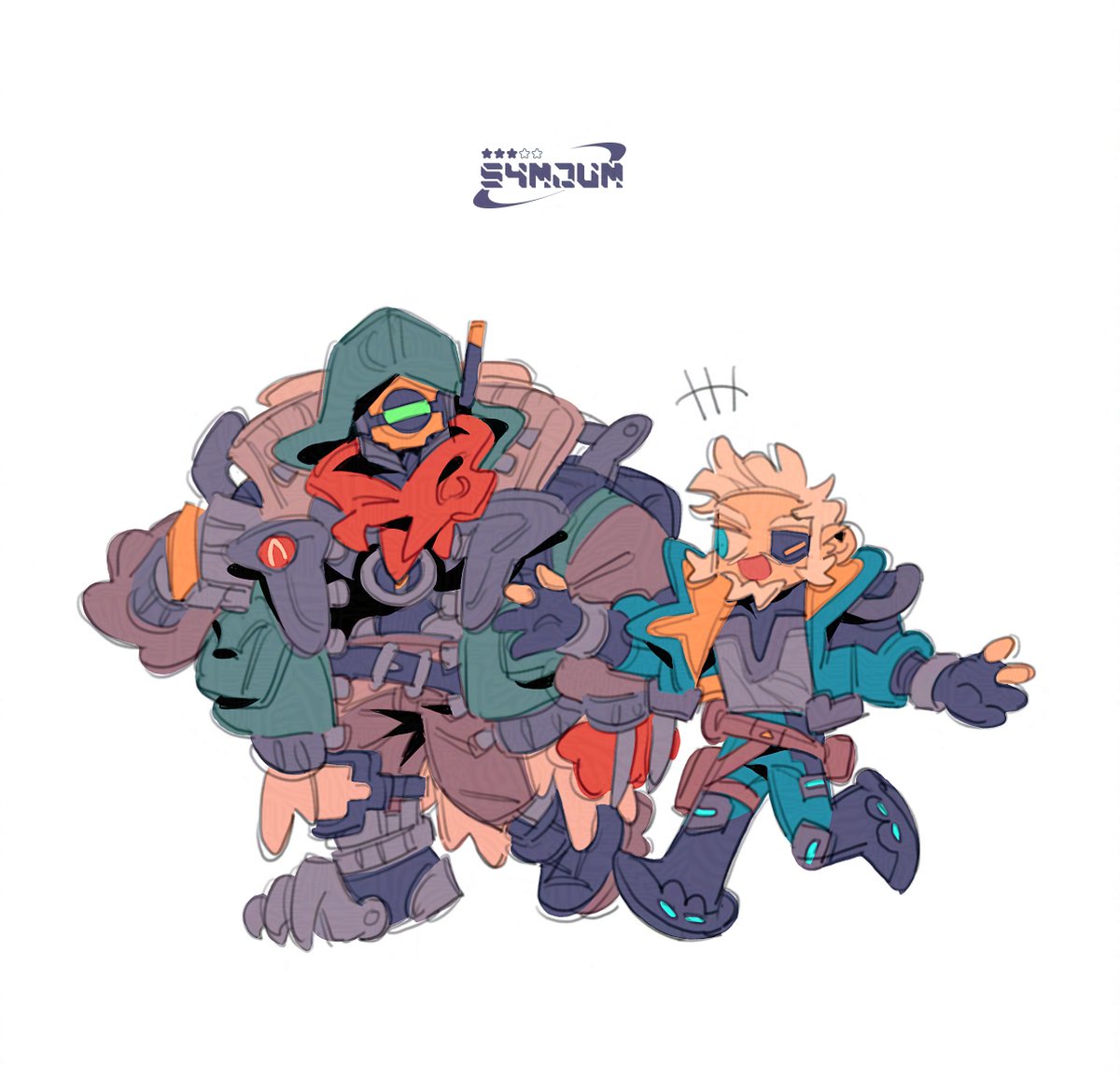 「FL4K/Zane#borderlands3 」|★★★☆☆のイラスト