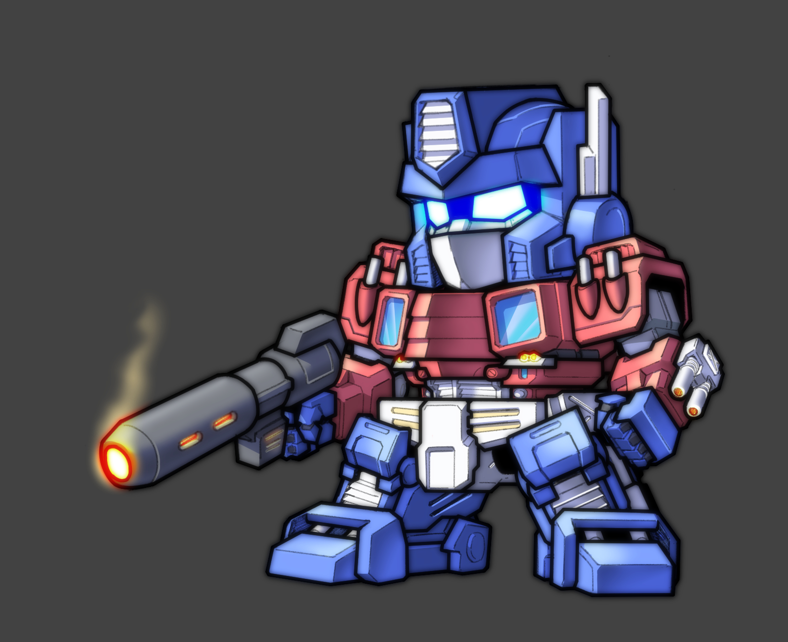 Cómic De Transformers Chibi TFG1: Ratchet _WHJ_ Chibi By JinoSan On