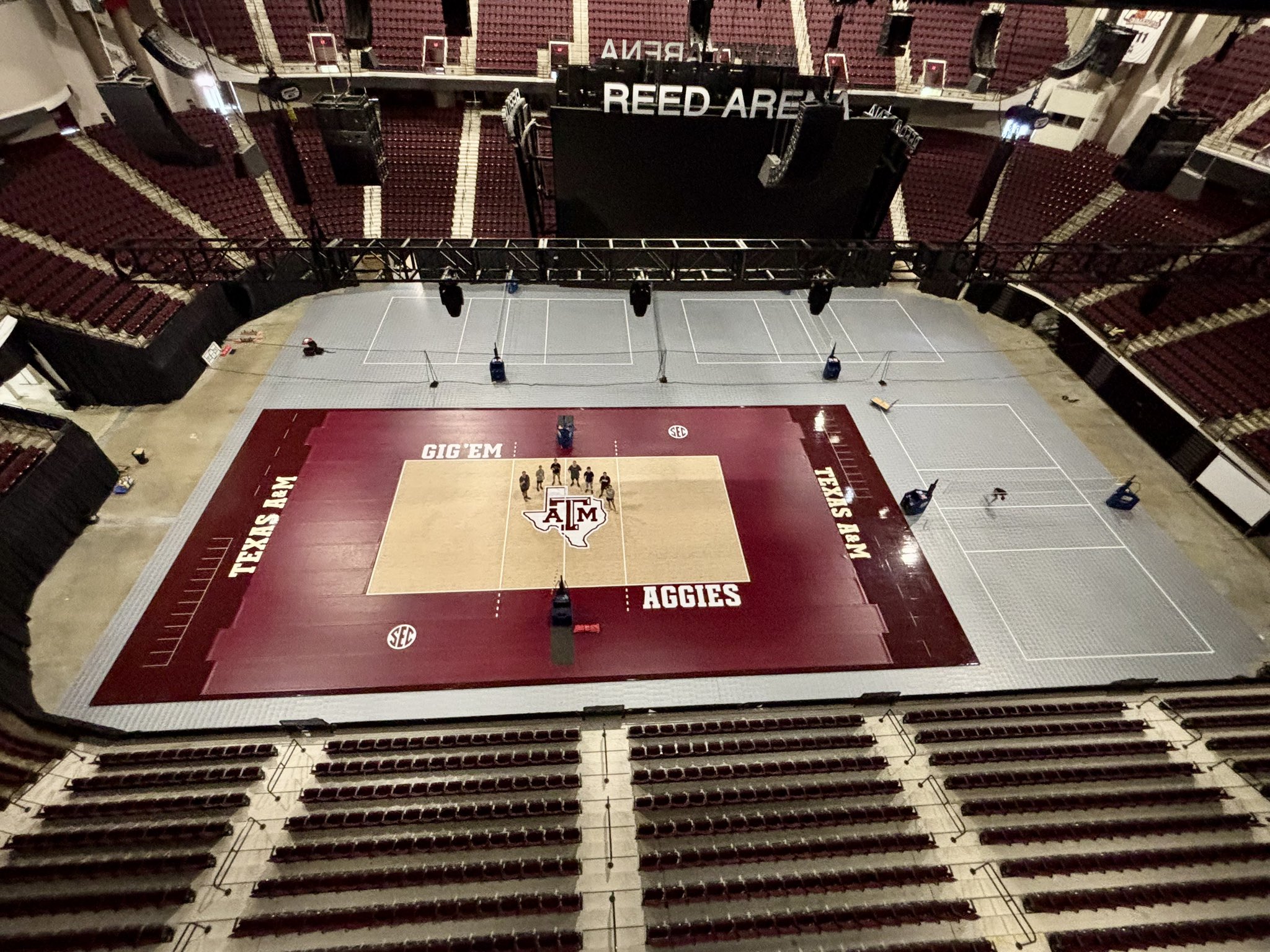 Mu Basketball Stadium Empty