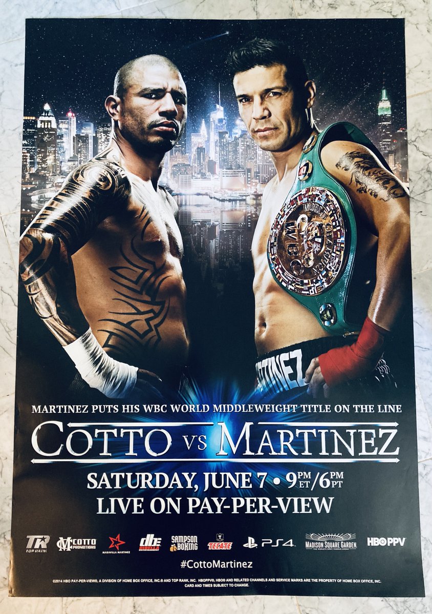 Cotto Vs Martinez