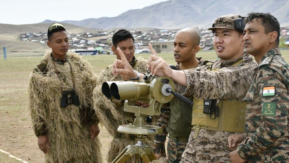 India and Mongolia Conduct 17th Nomadic Elephant 2025 Joint Military ...