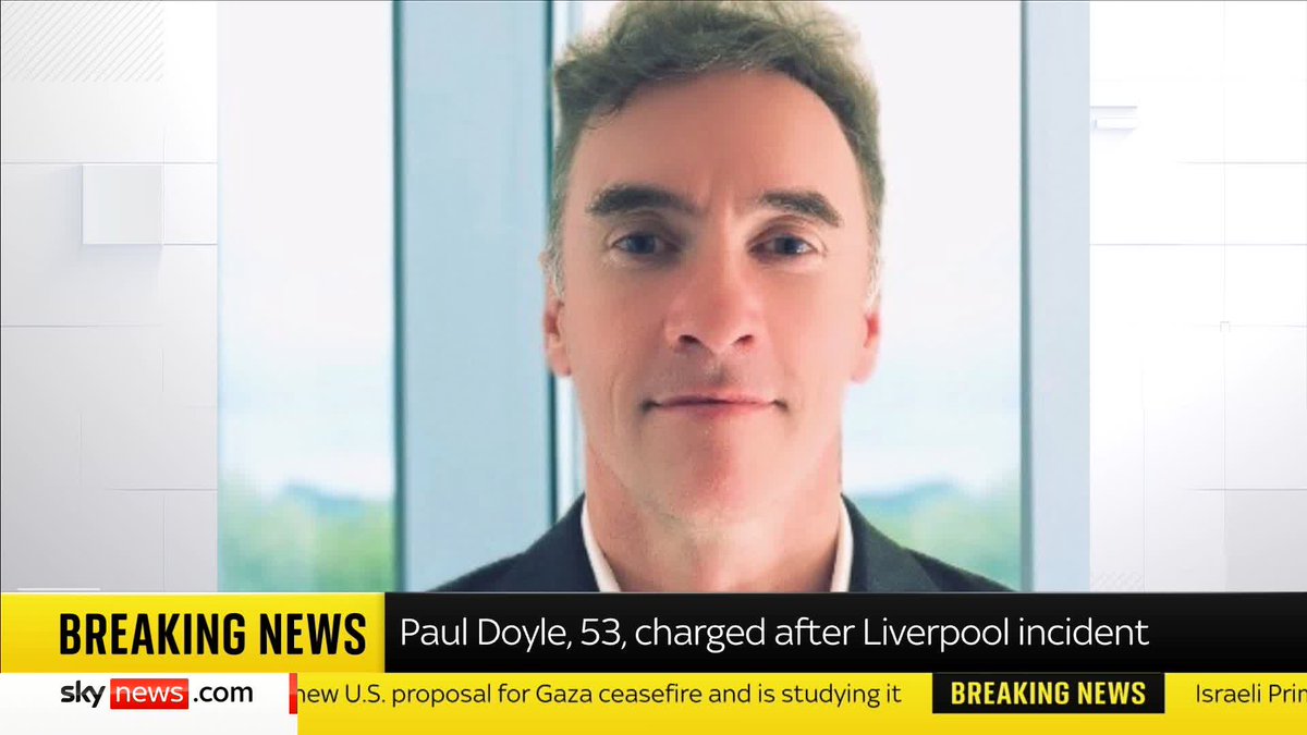 Paul Doyle Charged With Seven Offences After Car Rams Liverpool Title ...