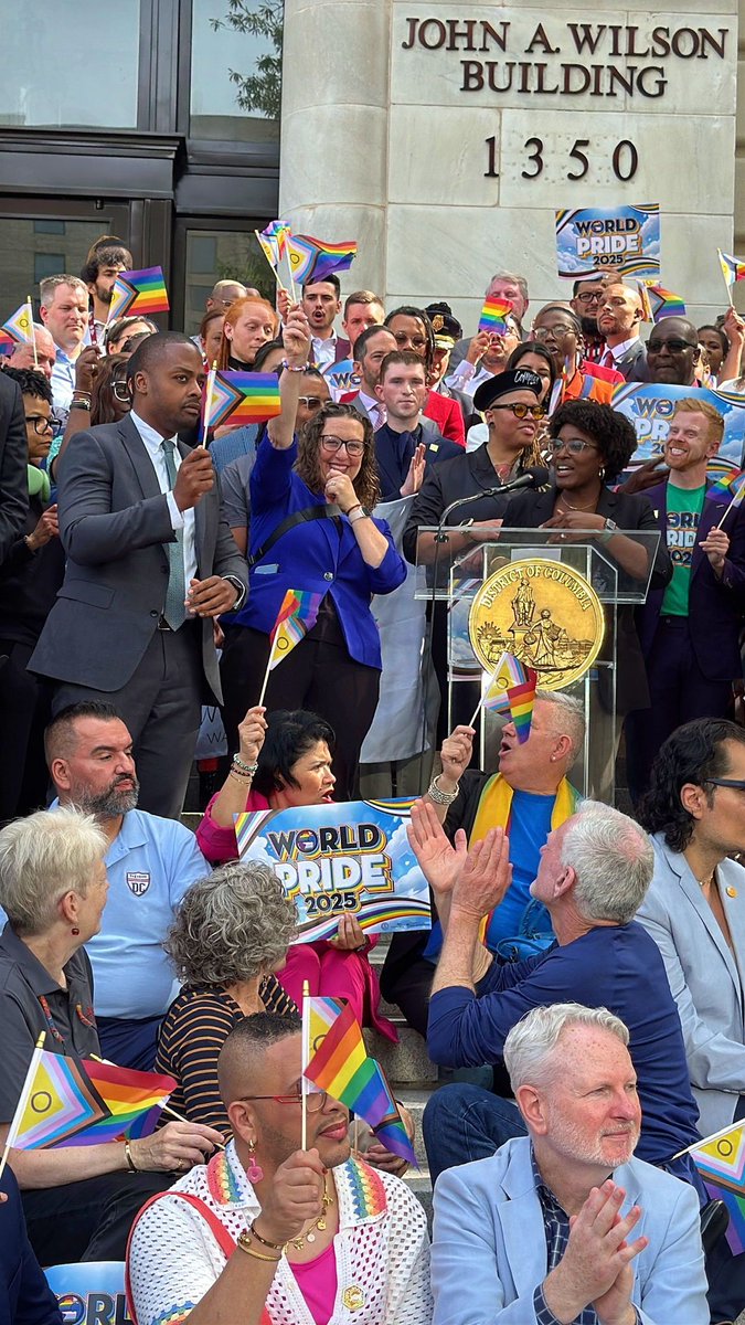 Washington D.C. Raises Pride Flag at John A. Wilson Building Ahead of ...