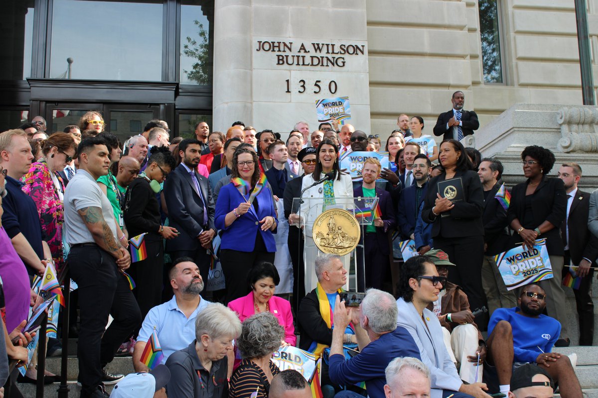 Washington D.C. Raises Pride Flag at John A. Wilson Building Ahead of ...