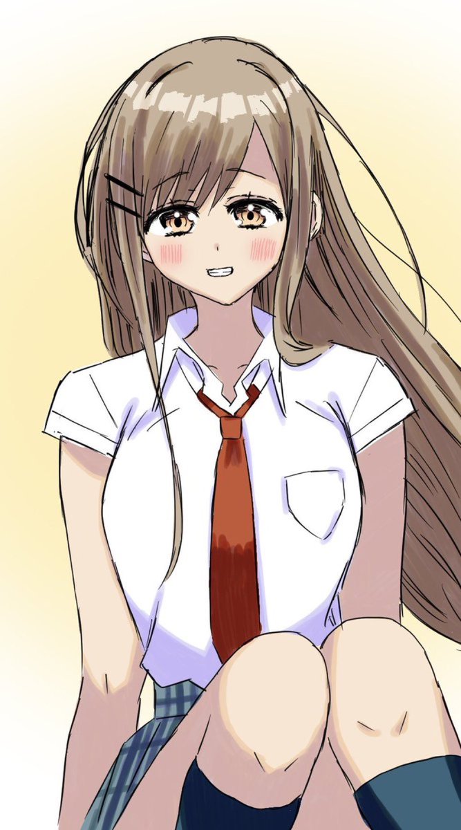 「相合傘🌸🌕 #安達としまむら 」卯屋 悠（うやゆう）の漫画