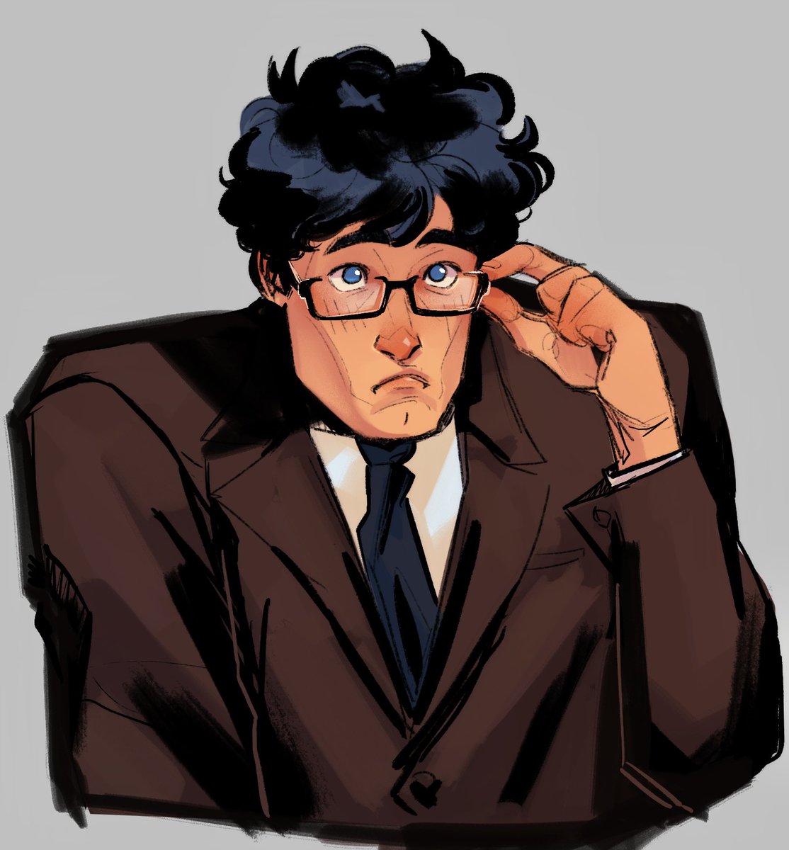 「BIGGGG fan of when Clark ducks his head 」|Noodles のイラスト