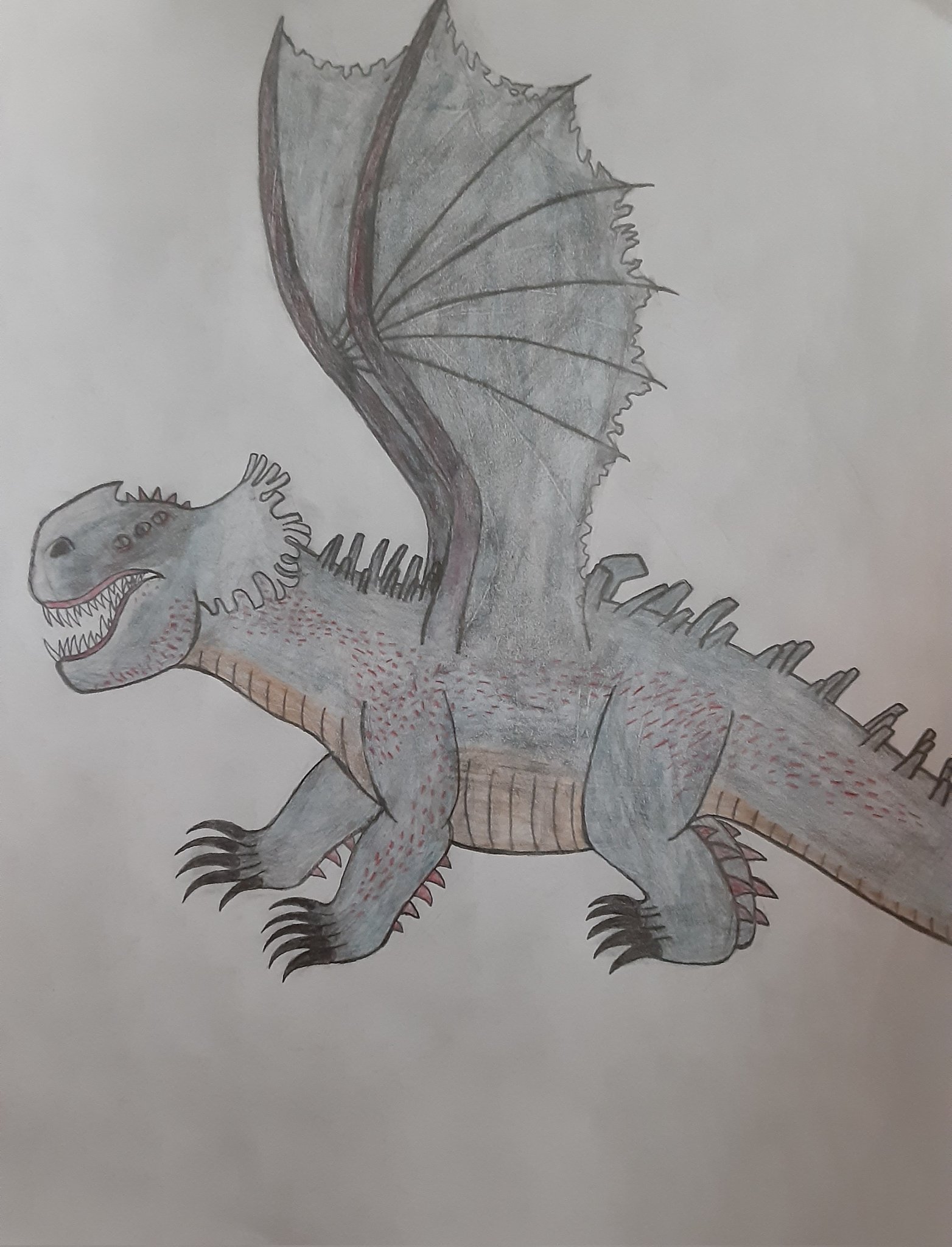 Dreamworks Dragons Red Death