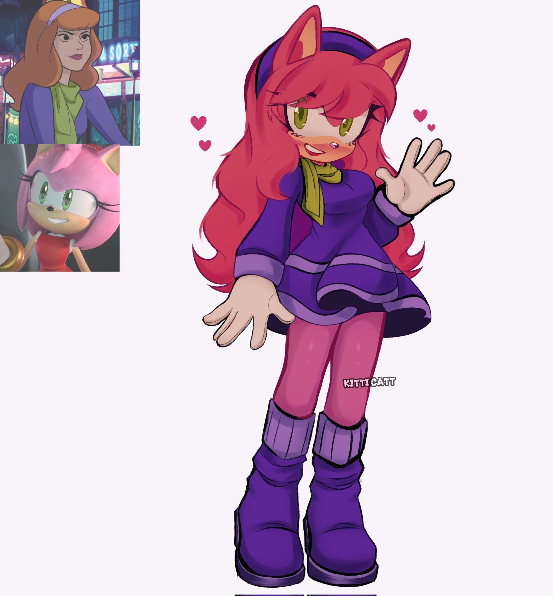 Amy Rose Pretty 27069 Safe, Artist:aogane_enagoa, Amy Rose, 2024,